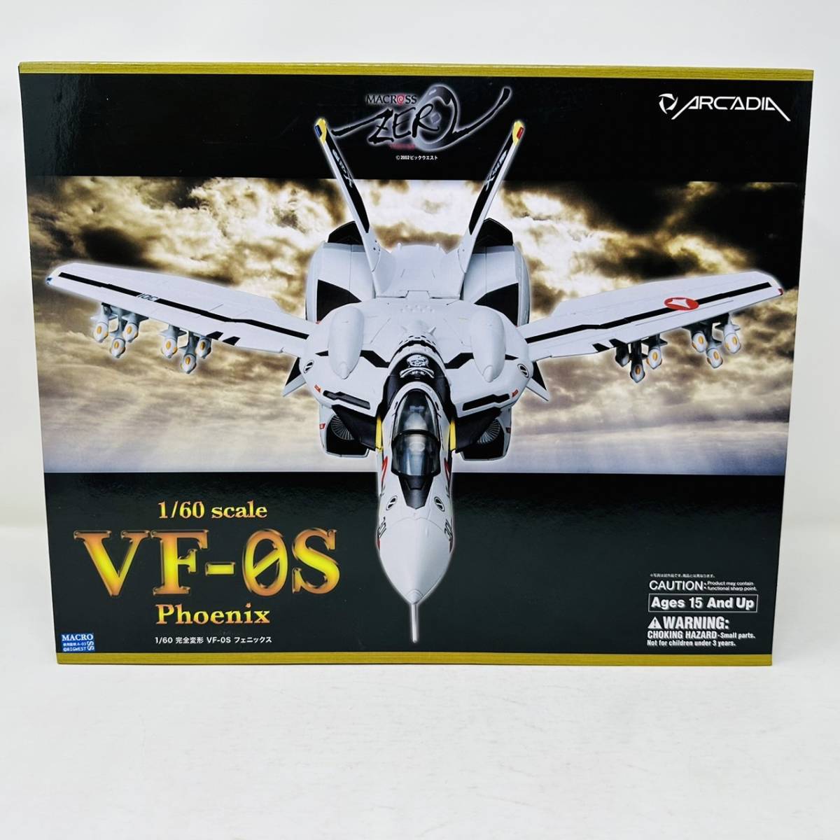 Yahoo!オークション - 【本体良好】アルカディア 1/60 完全変形 VF-0S ...