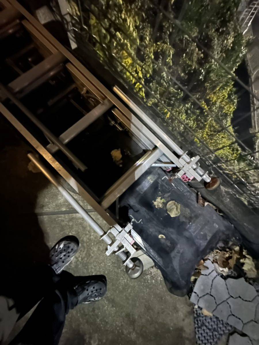 Yahoo!オークション - ピカ 2連 はしご アジャスター 2EX-80 調整 伸縮...