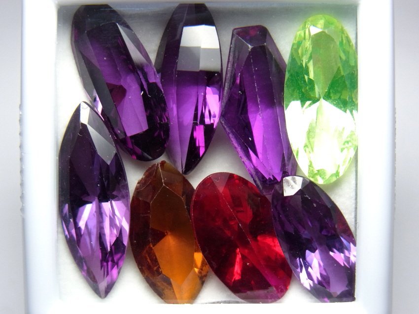 Yahoo!オークション - [Shimoe]最落無し 1円～合計50．1ct 色石...