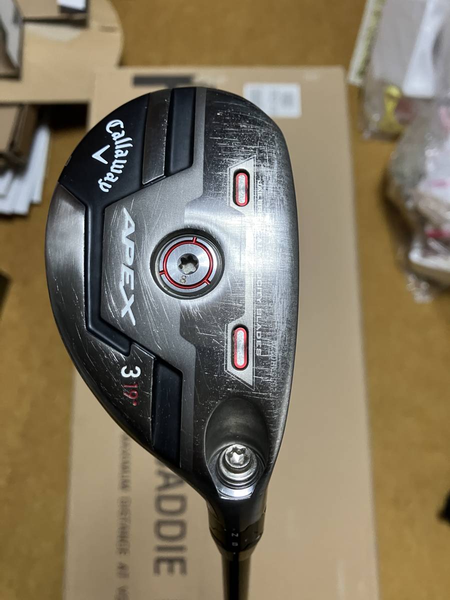 Yahoo!オークション - キャロウェイ APEX(2021) 3U 19 S Fujikura MC ...