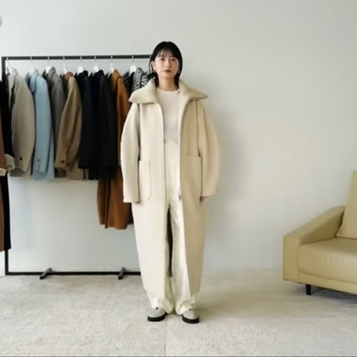 CLANE RIB COLLAR WOOL LONG COAT|Yahoo!フリマ(旧PayPayフリマ) CLANE RIB COLLAR WOOL LONG COAT|Yahoo!フリマ(旧PayPayフリマ)