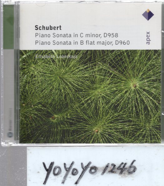 Yahoo!オークション - b347 シューベルト ピアノ・ソナタD958＆960