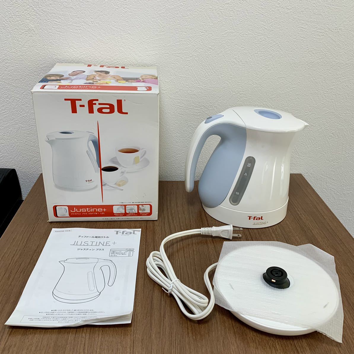 代購代標第一品牌－樂淘letao－1円～ 極美品 T-fal ティファール 電気ポット・電気ケトル/ジャスティン プラス/1.2L KO340171