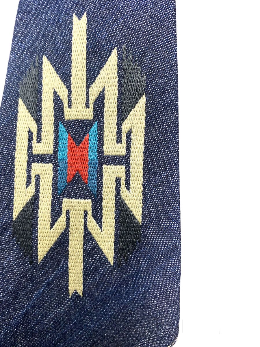 希少 新品】RRL デニム ネクタイ チマヨ ダブルアールエル 希少 新品】RRL デニム ネクタイ チマヨ ダブルアールエル