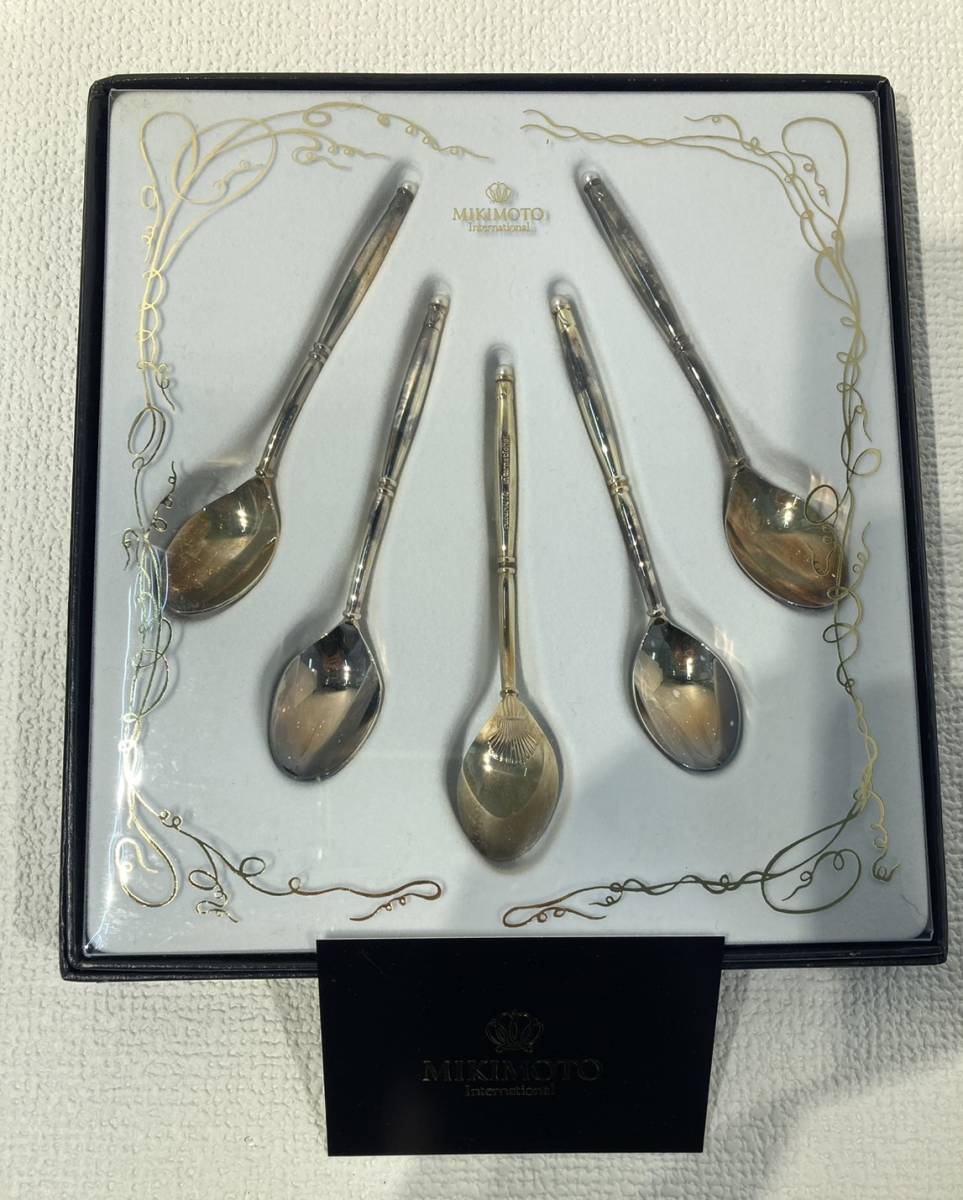 Yahoo!オークション - 送料無料『6873』 ミキモト MIKIMOTO スプーンセ...