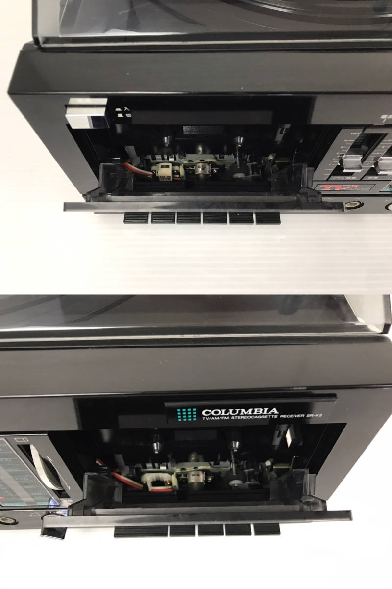 Yahoo!オークション - 1円スタート COLUMBIA コロンビア ターンテーブ...