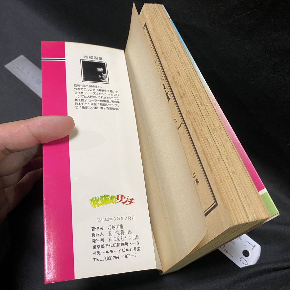 Yahoo!オークション - コミックペット 岩越国雄「セーラー服無頼3 牝猫...