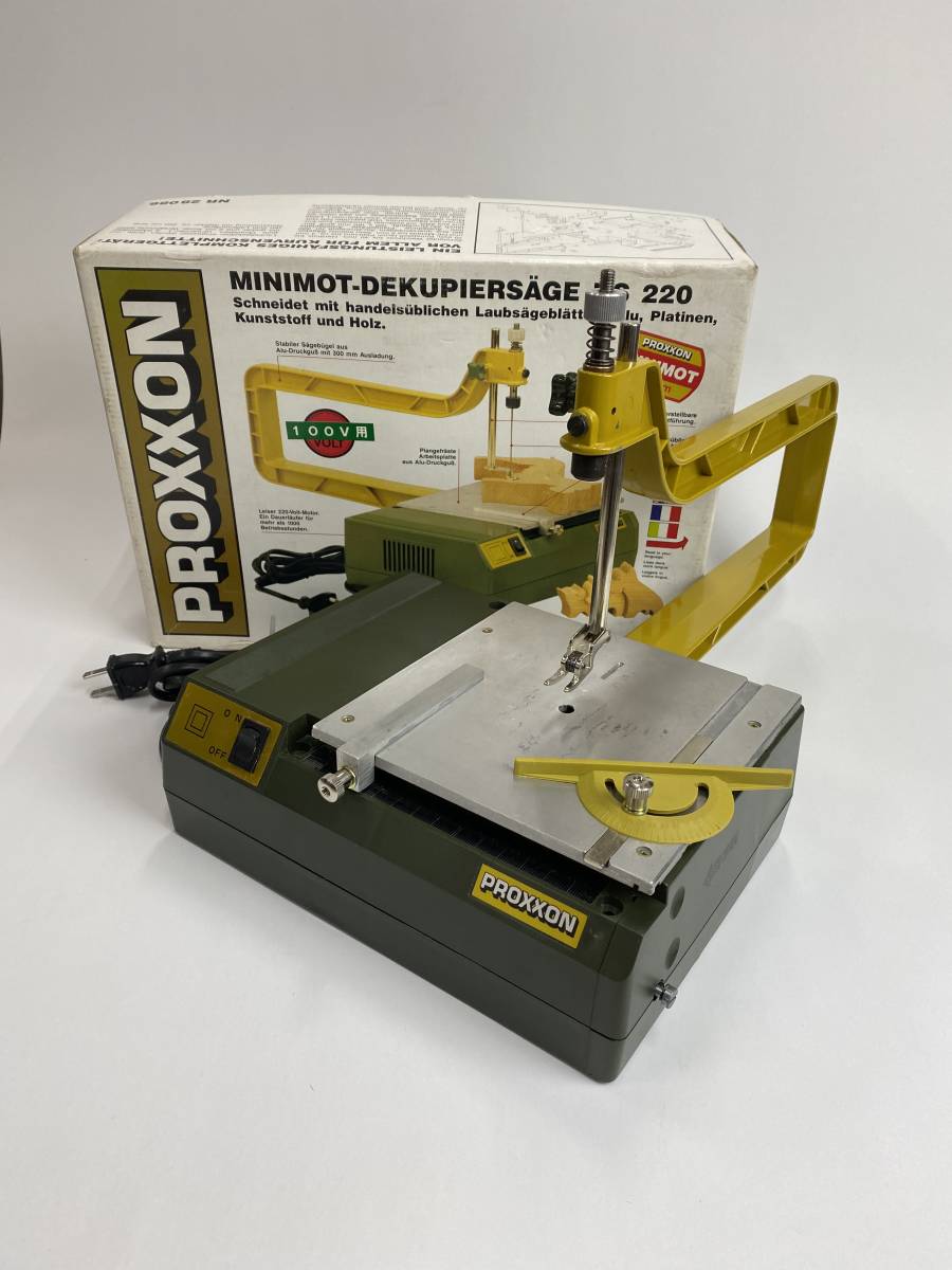 Yahoo!オークション - PROXXON コッピングソウテーブル 卓上糸...