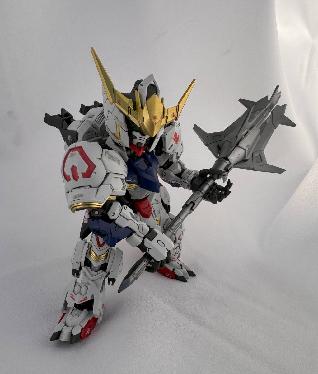 Yahoo!オークション - MGSD ガンダムバルバトス 完成品 （一部塗装済み...