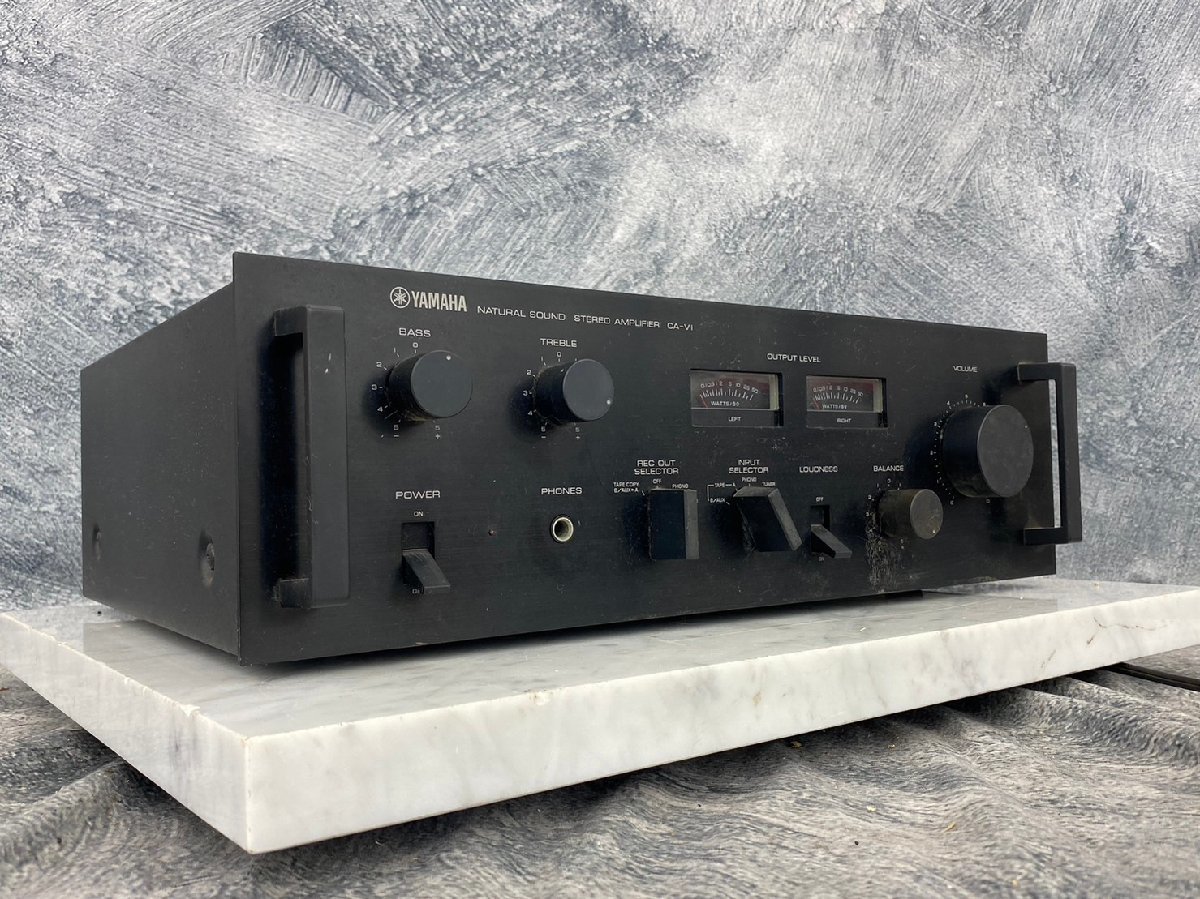 Yahoo!オークション - t498 ジャンク YAMAHA ヤマハ CA-VI ステレオア...