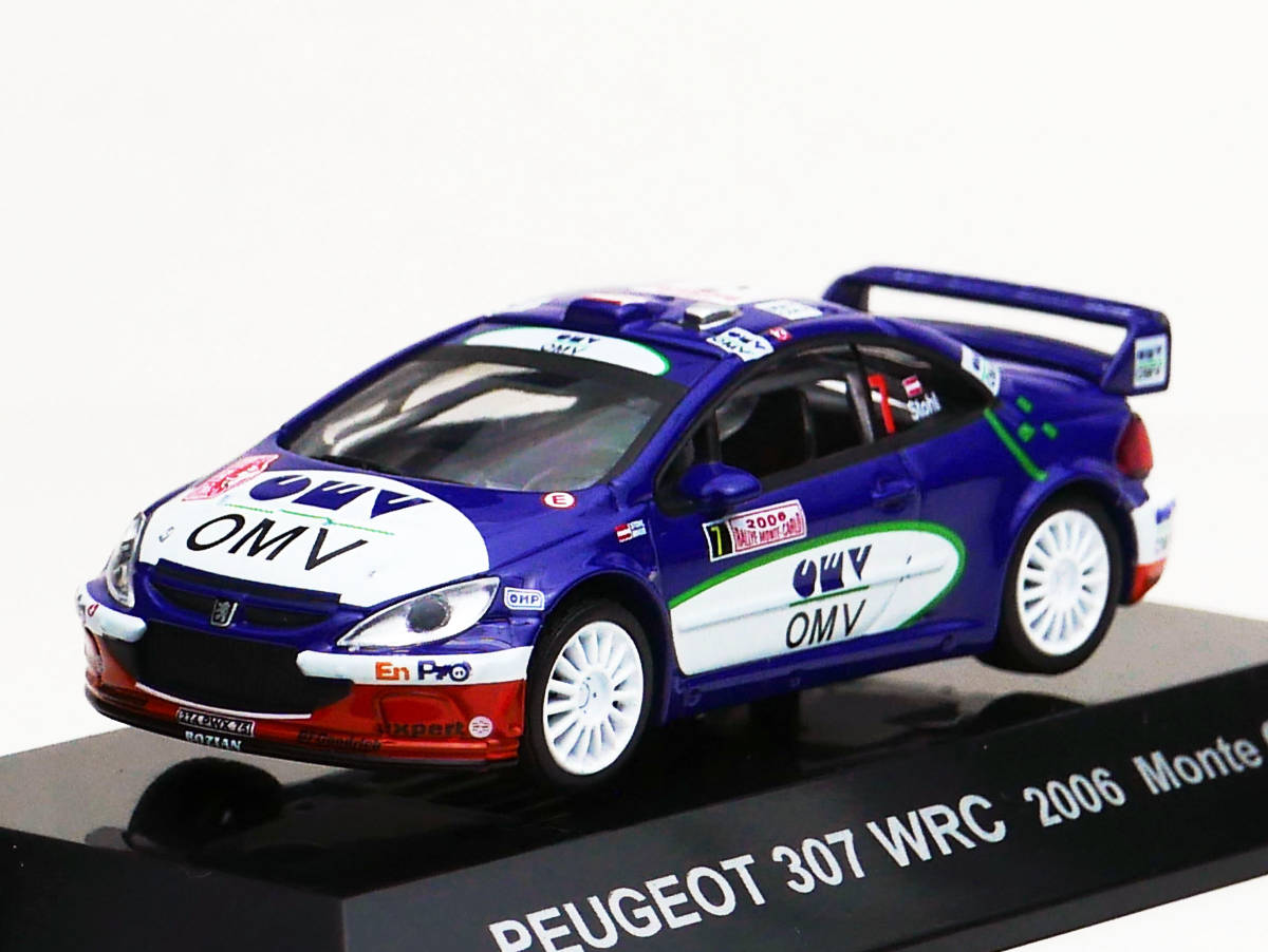 Yahoo!オークション - 1/64 CM'S プジョー 307WRC #7 OMV Monte Carlo ...
