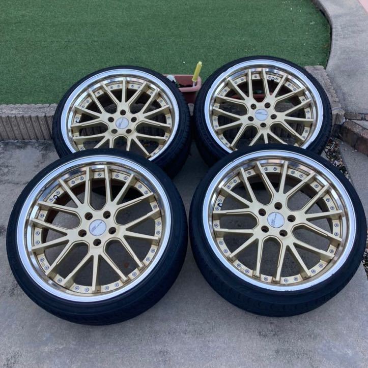 Yahoo!オークション - EXECUTOR CV02 エグゼキューター 225/35-20 4本...