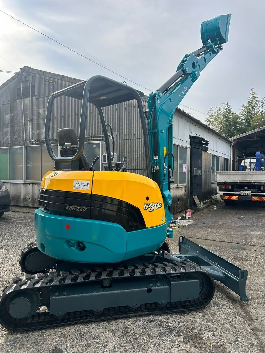 Yahoo!オークション - クボタ KUBOTA U-30-3S 3トンクラス 倍速 マルチ...