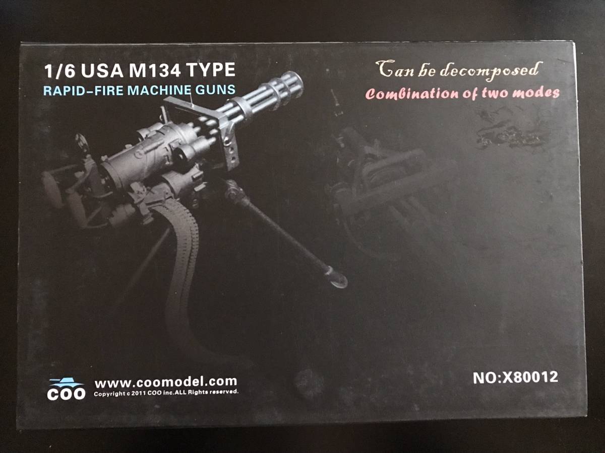 1/6フィギュア用 COO MODEL M134 ミニガン バルカン 重機関銃 アメリカ(武器、個人装備)｜売買されたオークション情報、yahooの商品情報をアーカイブ公開 - オークファン ...