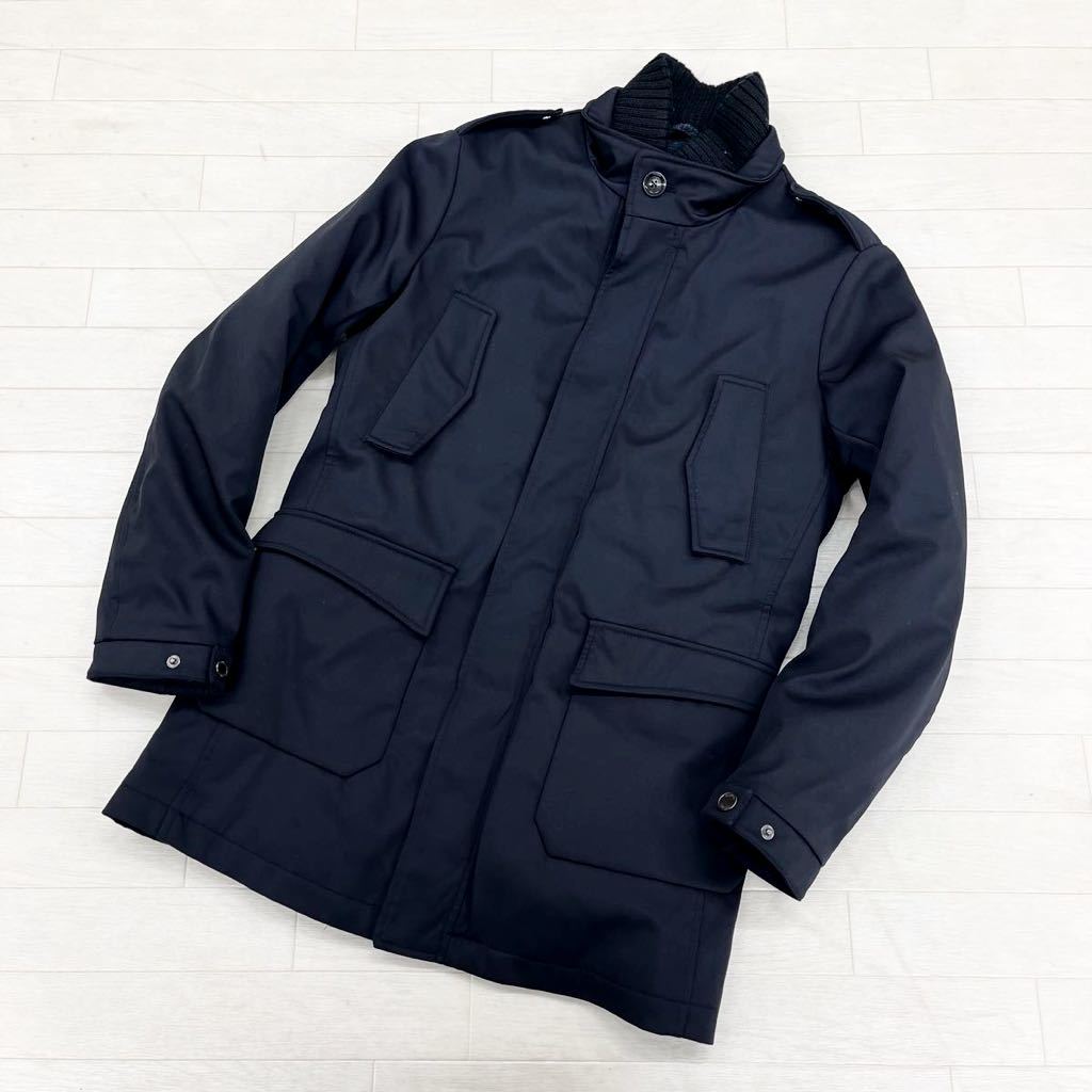 1232 SSEINSE センス トップス ハーフ コート フルジップ フルボタン 裏地 キルティング 部分 ニット ブラック メンズ46(その他)｜売買されたオークション情報、yahooの ...