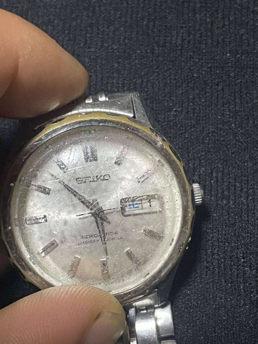 Yahoo!オークション - セイコー seikomatic-R diashock 27 jewels 8346...