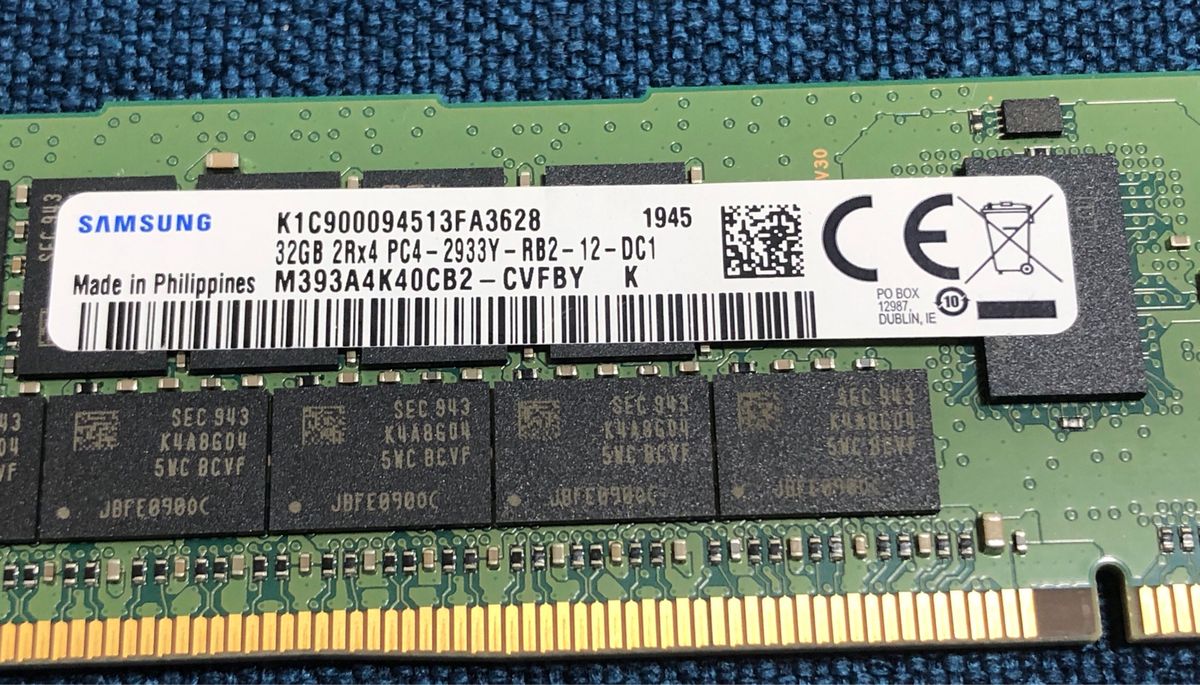 Samsung 32GB 2Rx4 PC4-2933Y-RB2-12-DC1 1枚 ECCタイプ|Yahoo Samsung 32GB 2Rx4 PC4-2933Y-RB2-12-DC1 1枚 ECCタイプ|Yahoo