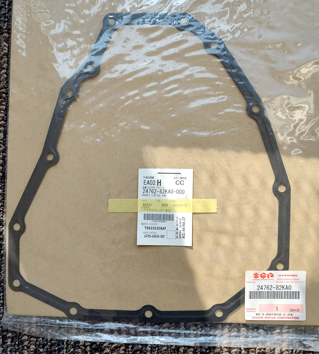 Yahoo!オークション - HA36S CVTストレーナー 交換用パーツ一式 スズキ...