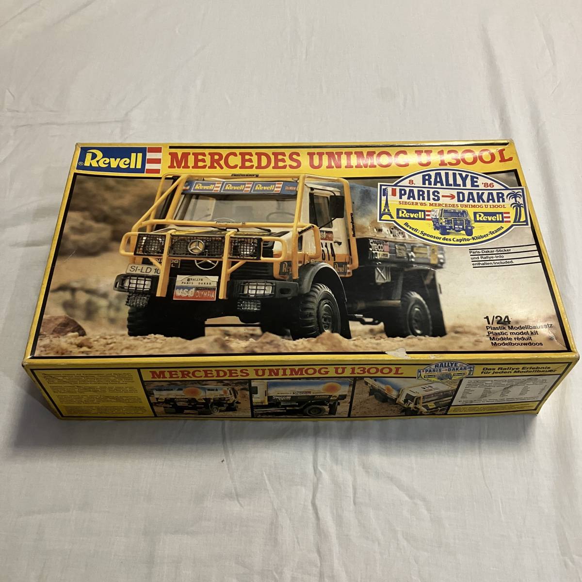 Yahoo!オークション - Revell（レベル）MERCEDES UNIMOG U 1300L メル...