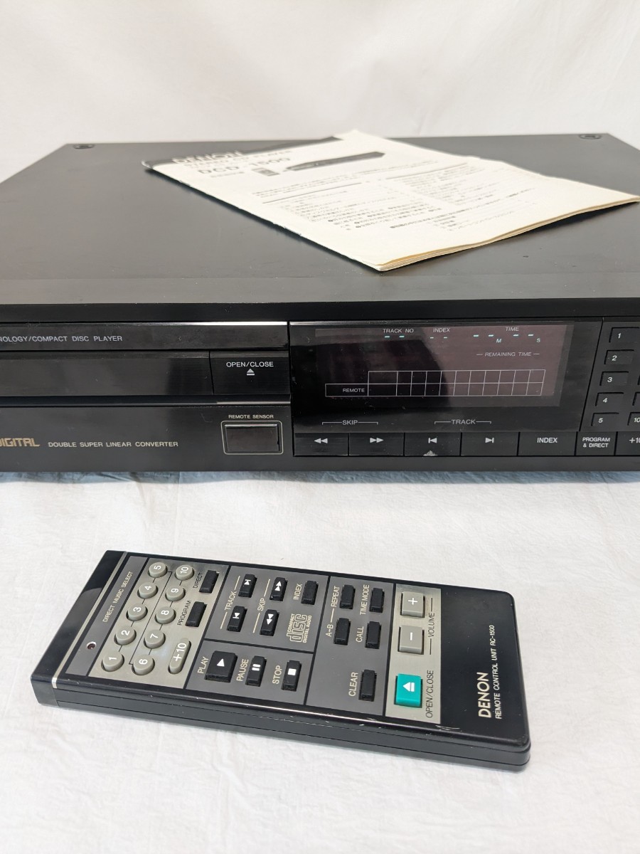 InJapan.ru — (проверено на работоспособность)DENON DCD-1500 CD плейер пульт ДУ есть DENON ...