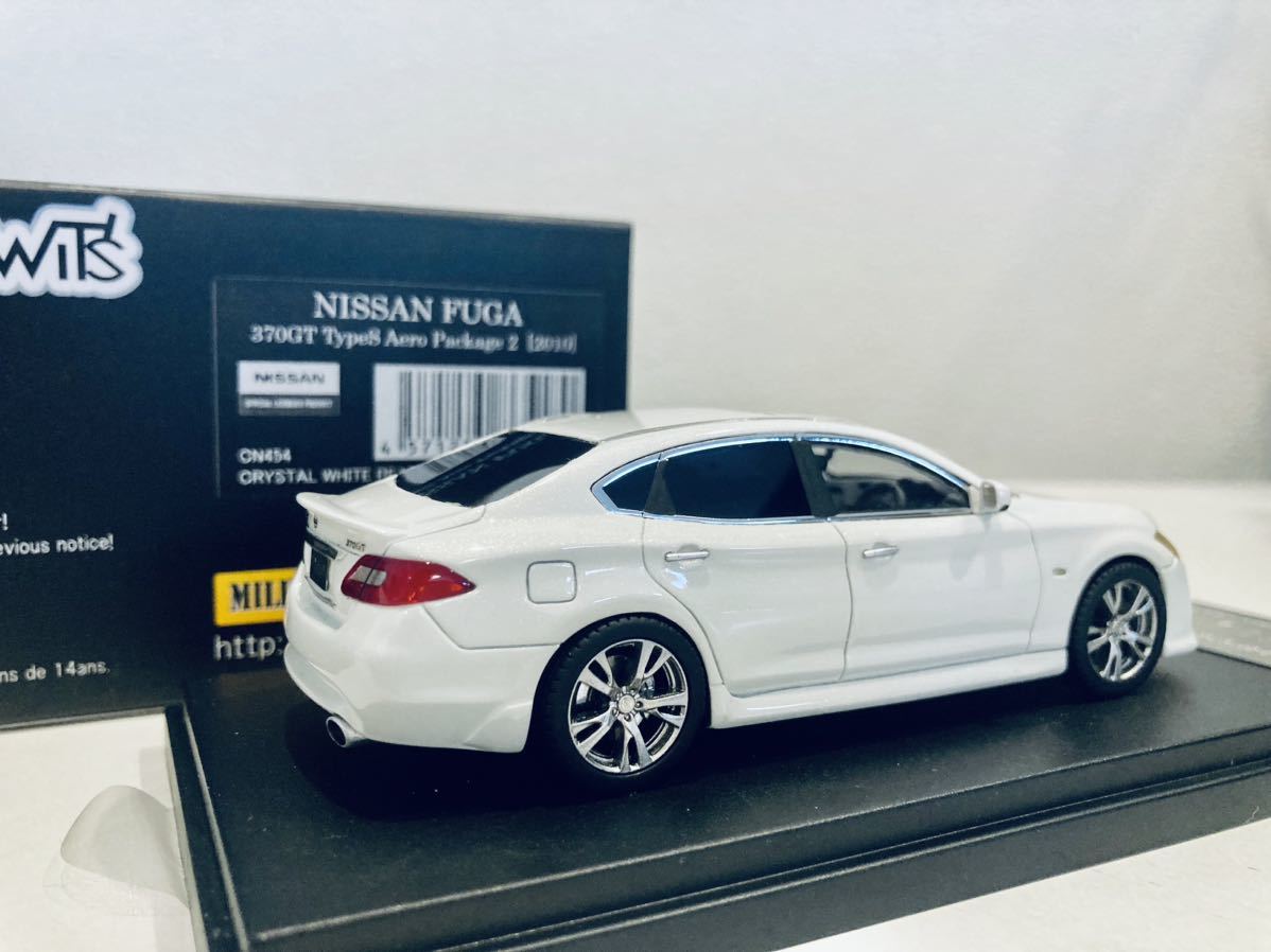 Yahoo!オークション - 1/43 Wits 日産 フーガ (Y51) 370GT Type S エア...