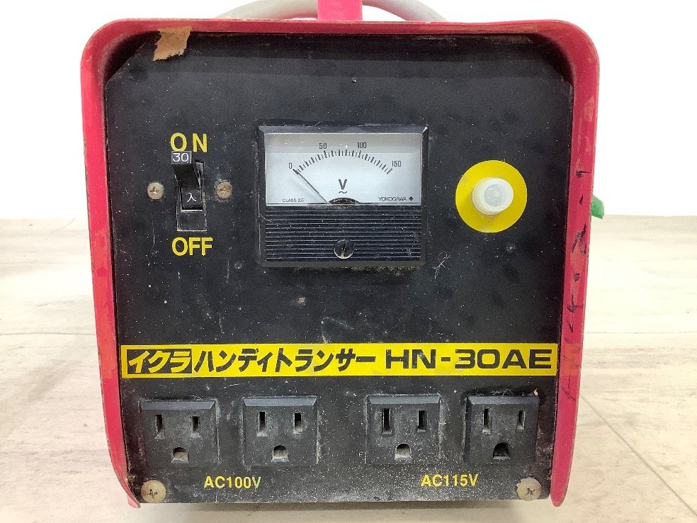 Yahoo!オークション - イクラ ハンディトランサー HN-30AE 通電確認済 ...