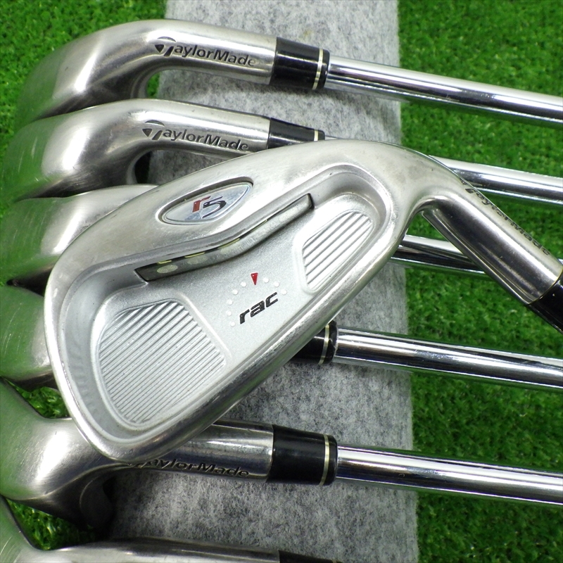 Yahoo!オークション - （A261)TaylorMade r5 rac アイアン7本セット ...