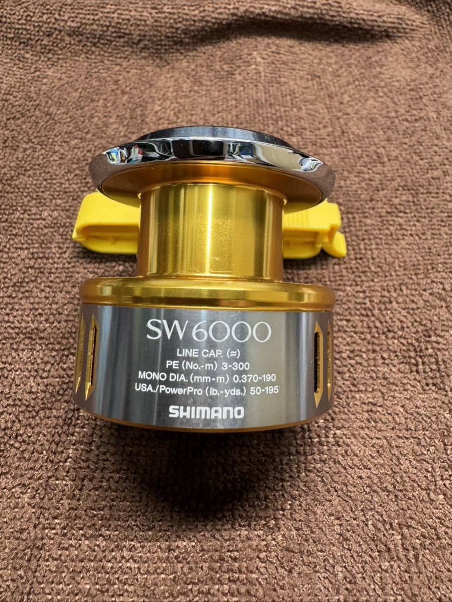 Yahoo!オークション - シマノ 15ツインパワー SW 6000スプール