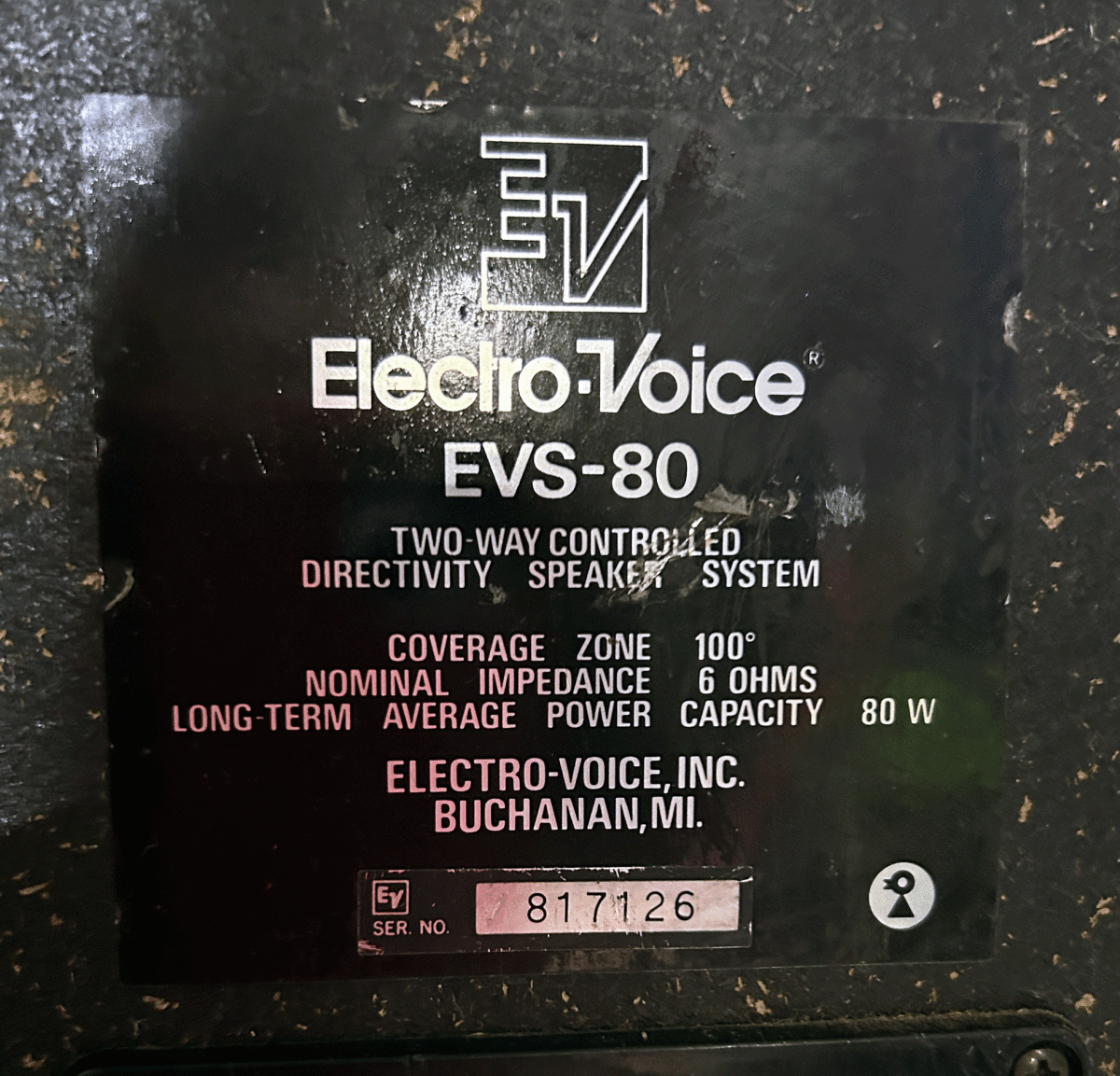 Yahoo!オークション - EV EVS-80中古ジャンク品