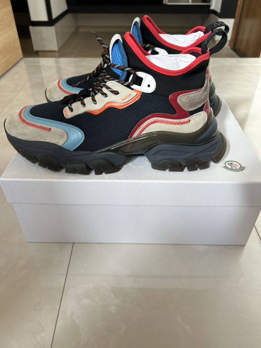 新品MONCLER モンクレール LEAVE MID SNEAKERS スニーカー 新品MONCLER モンクレール LEAVE MID SNEAKERS スニーカー