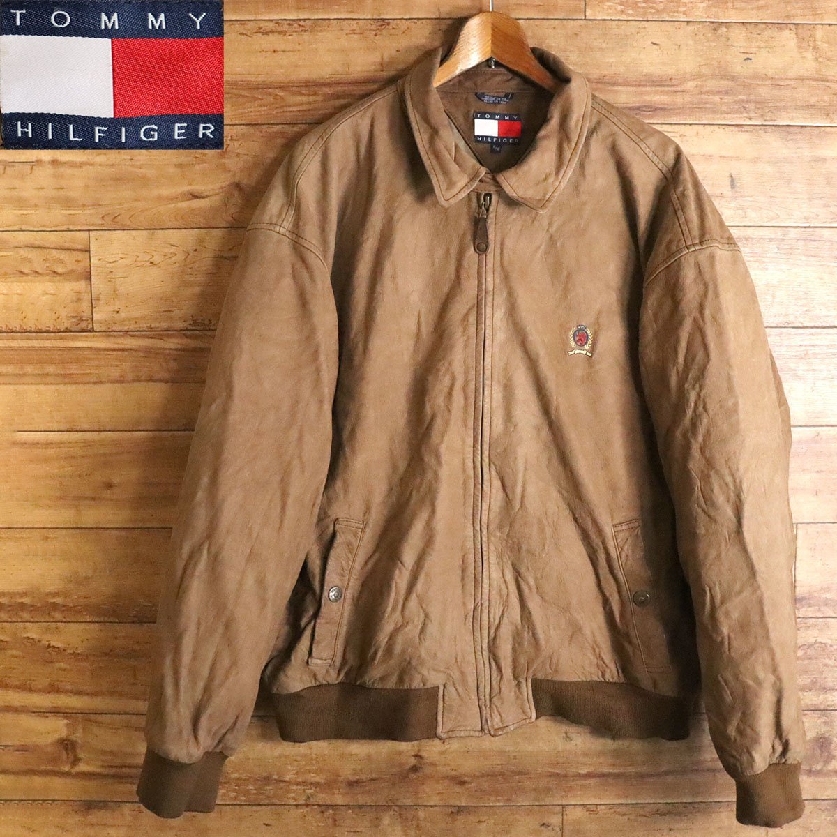Yahoo!オークション - ％6T/Y10.10-5 90s TOMMY HILFIGER トミーヒルフ...