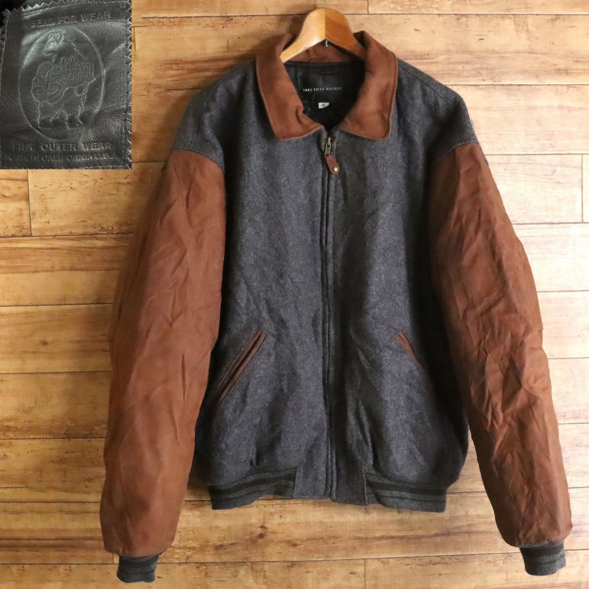 Yahoo!オークション - ＆2T/Y10.10-4 アメリカ古着 Golden Bear ゴール...