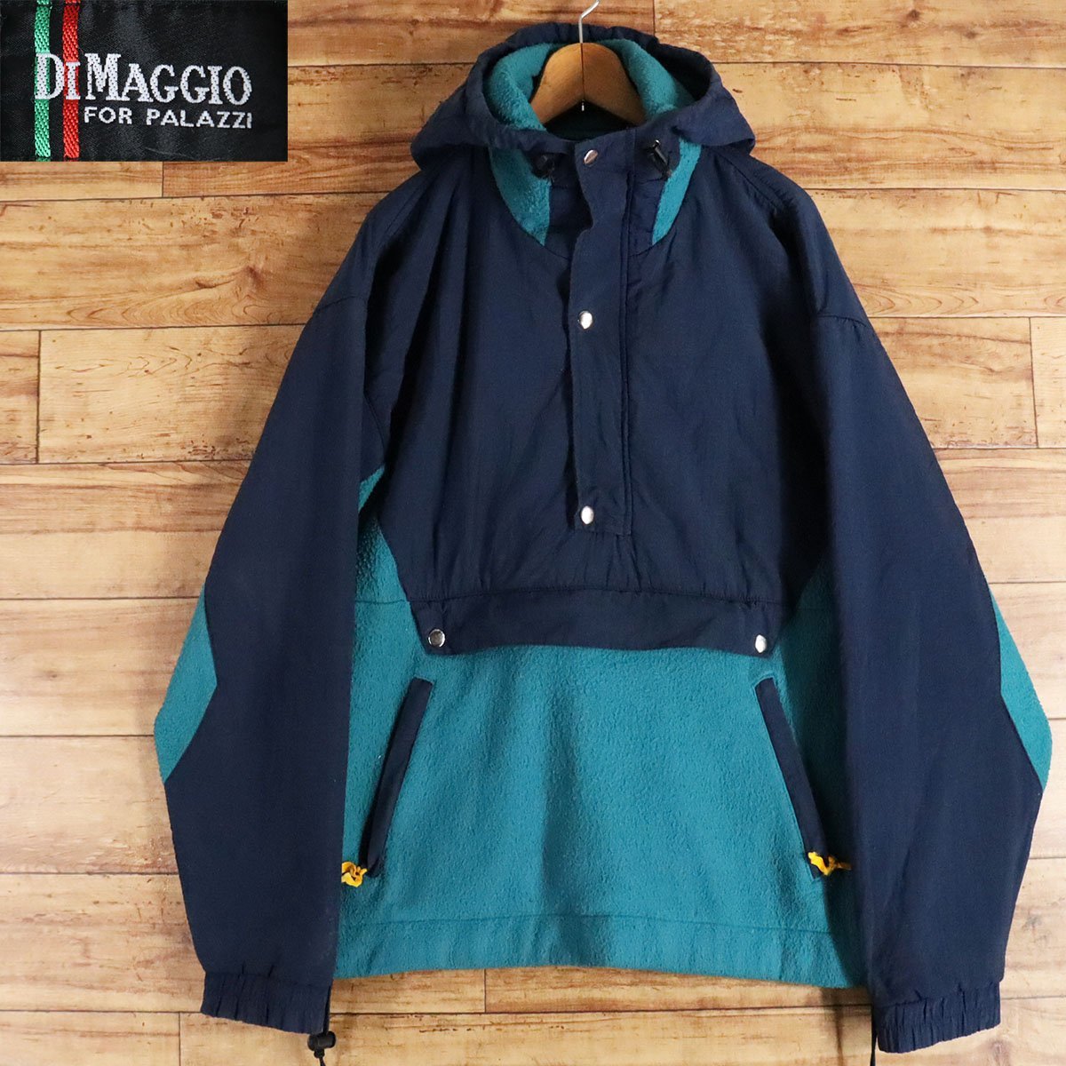 Yahoo!オークション - K1J/J7.3-1 90s ユーロ古着 DI MAGGIO アノラッ...