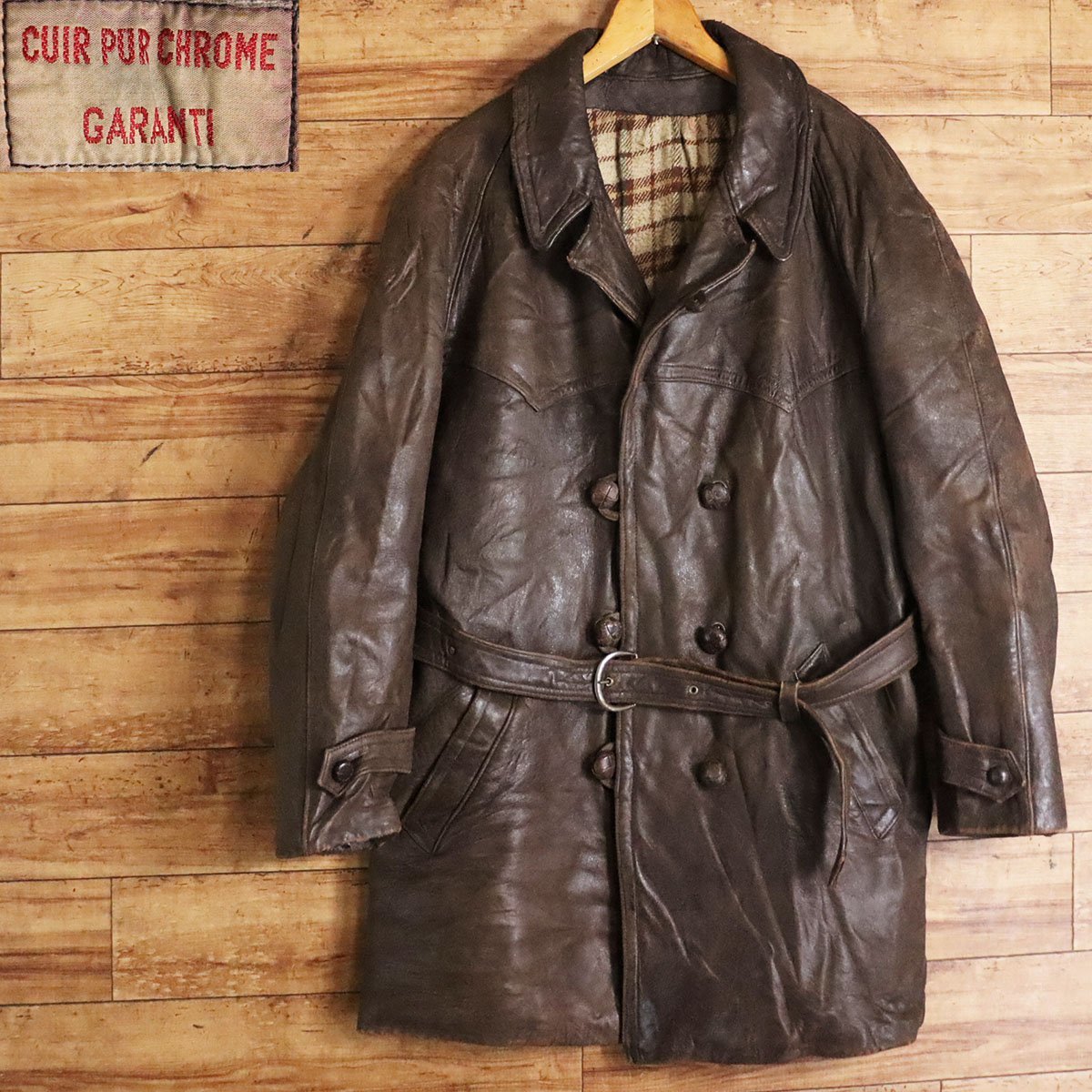 Yahoo!オークション - H3S/s8.8-1 40s~ ビンテージ フランス GARANTI P...