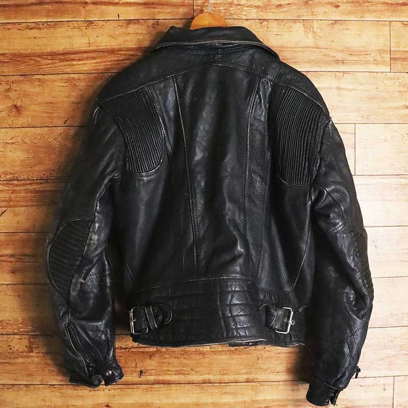 Yahooオークション G9kr724 4 モーターサイクルジャケット 本革