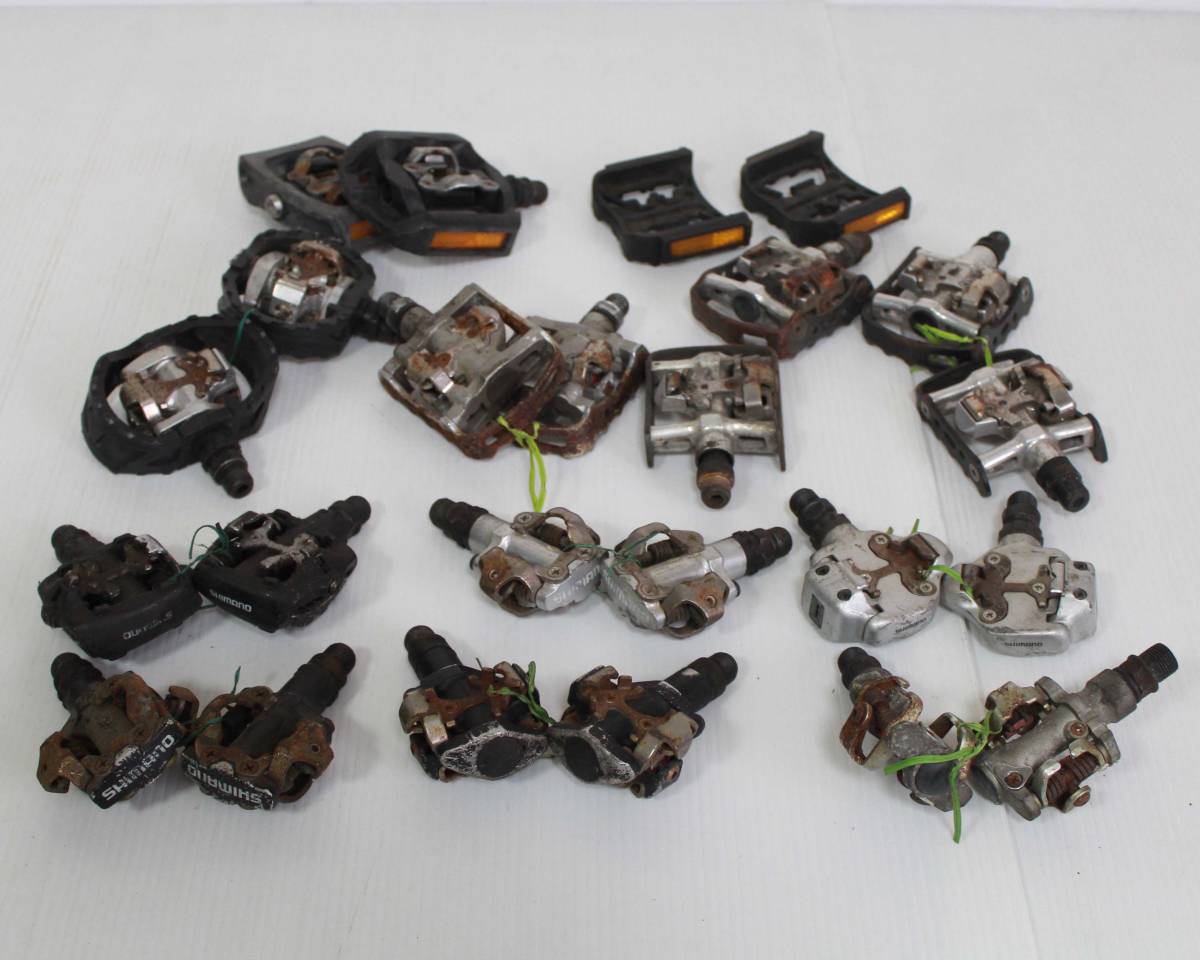 Yahoo!オークション - シマノ SPDペダル ノーチェック・ジャンク扱い ...