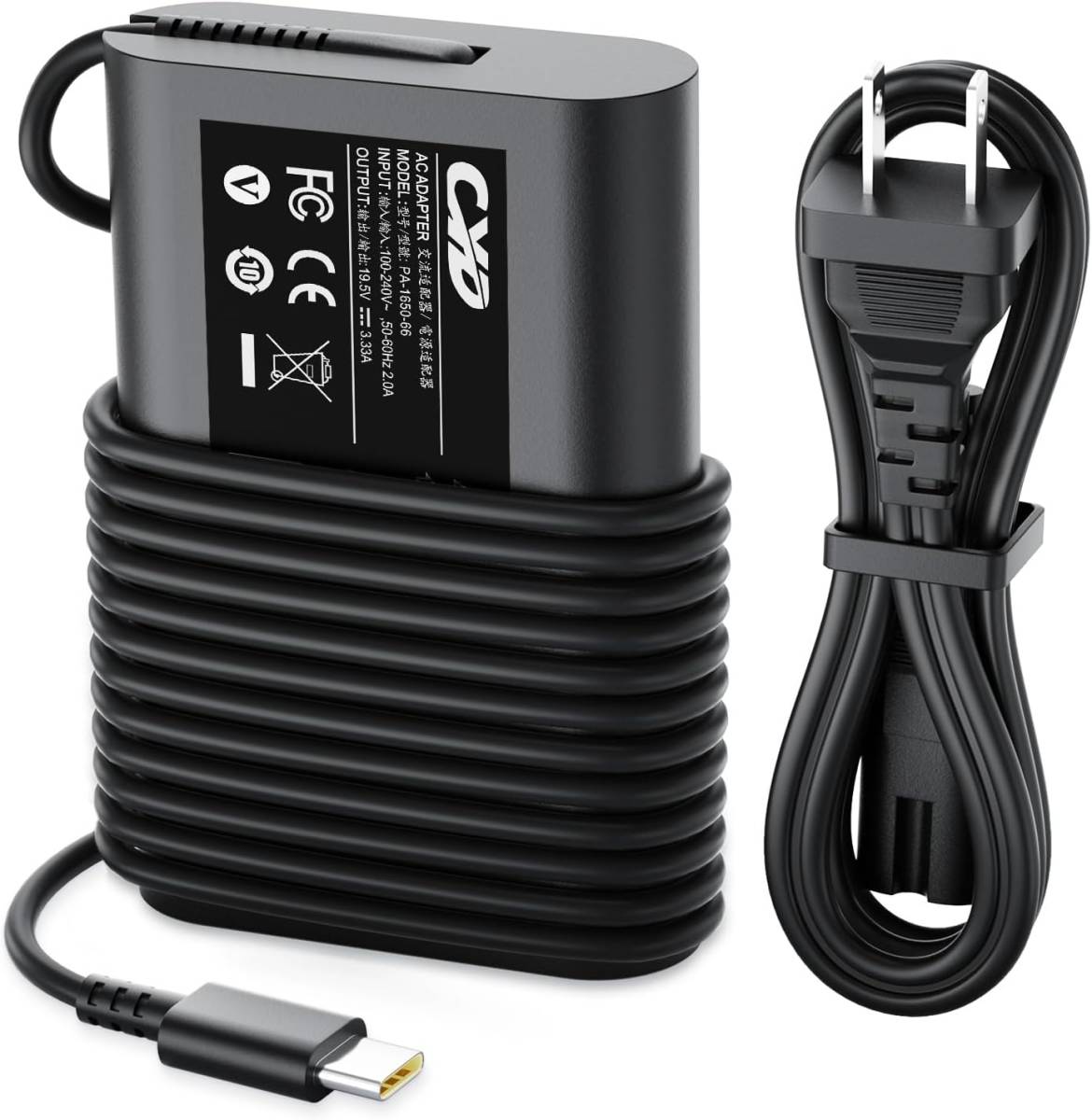 Yahoo!オークション - CYD 45W USB Type C AC アダプター 交換用充電器...