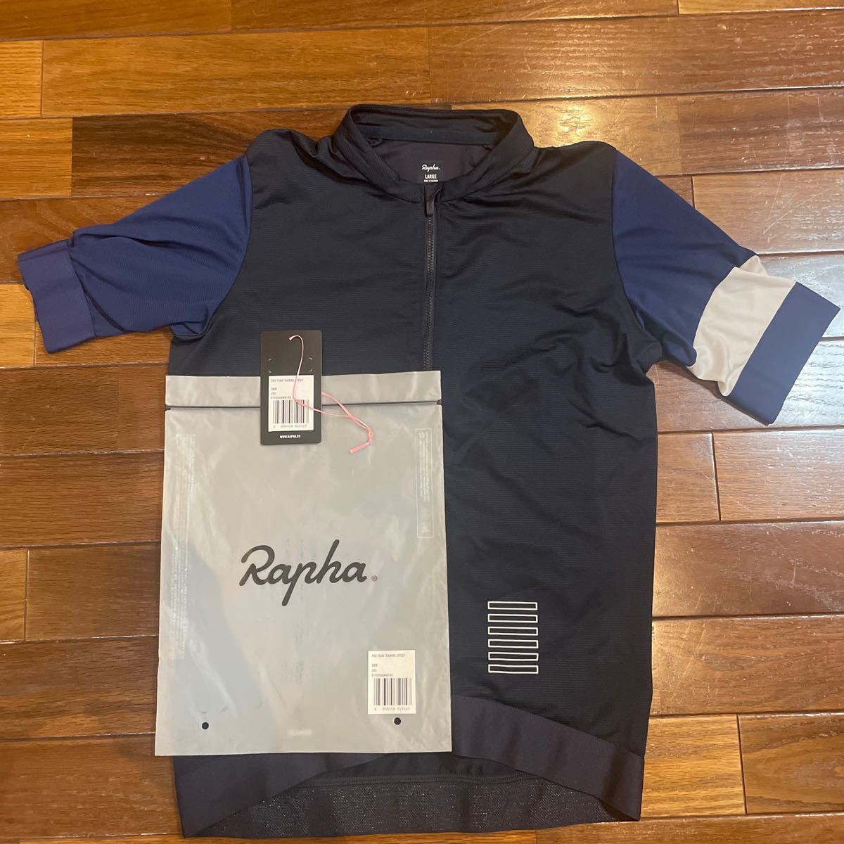 Yahoo!オークション - rapha L プロチームトレーニングジャージ ダーク...