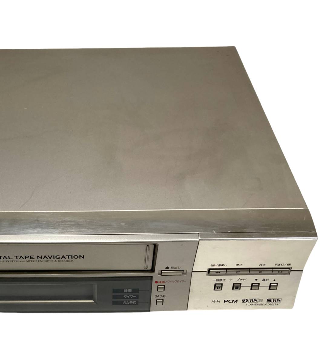 Yahoo!オークション - 【純正リモコン付き】HITACHI 日立 DT-DR1 D-VHS...