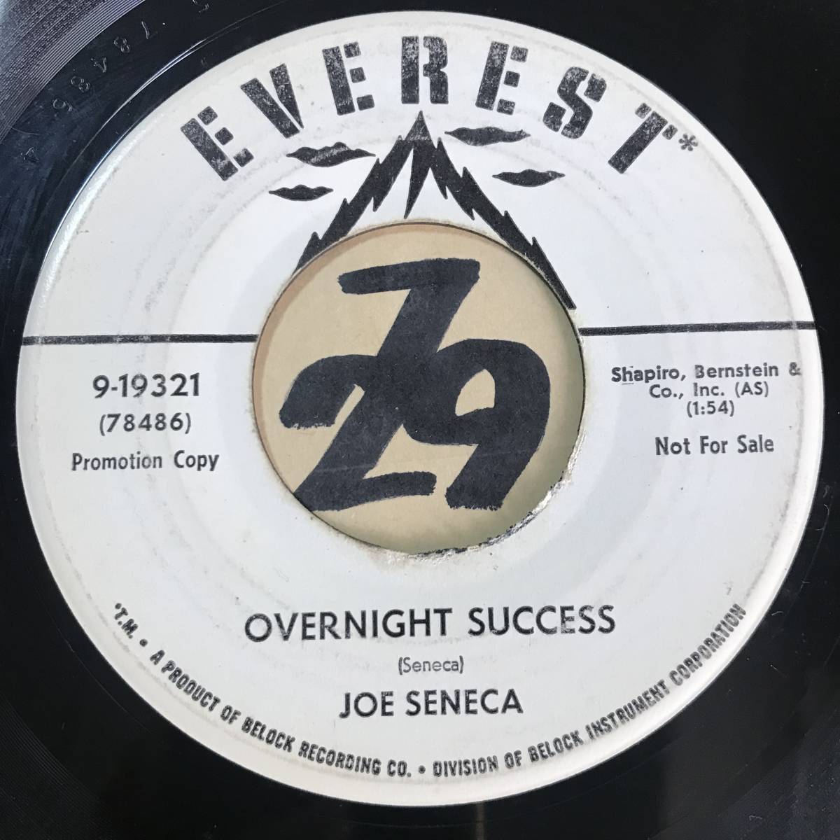 Yahoo!オークション - 試聴 1959年ロッカー JOE SENECA RICK-A-CHICK V...