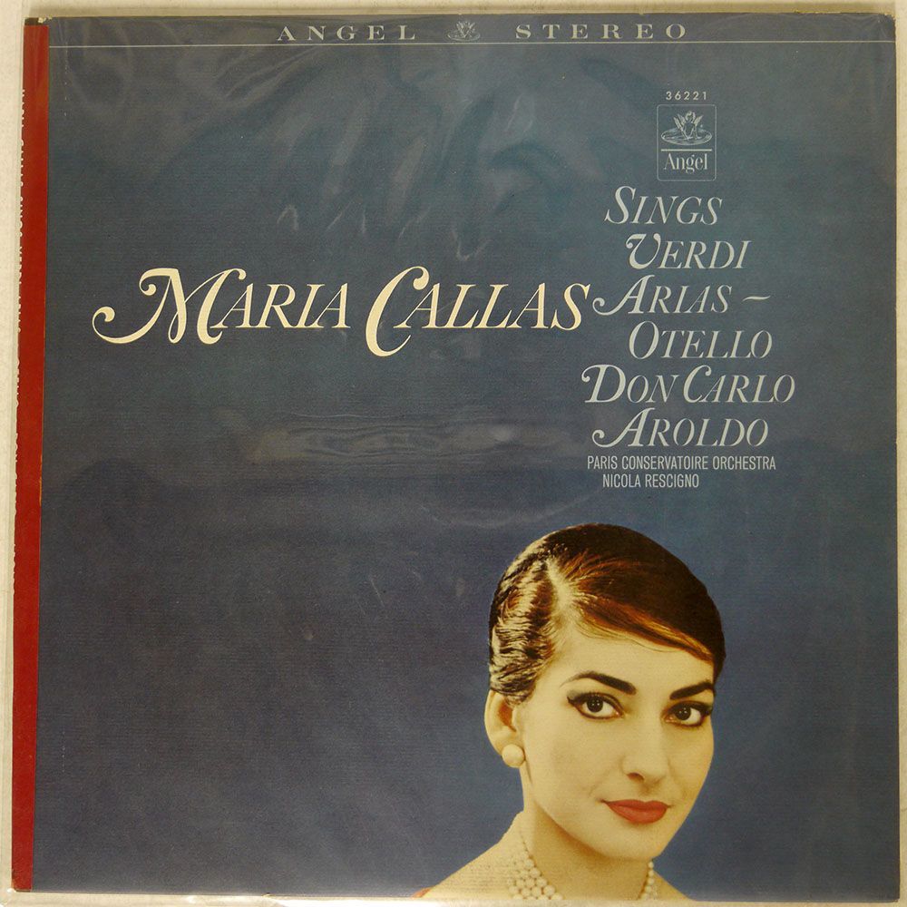 Yahoo!オークション - 米 MARIA CALLAS/SINJGS VERDI ARIAS/ANGEL S366...