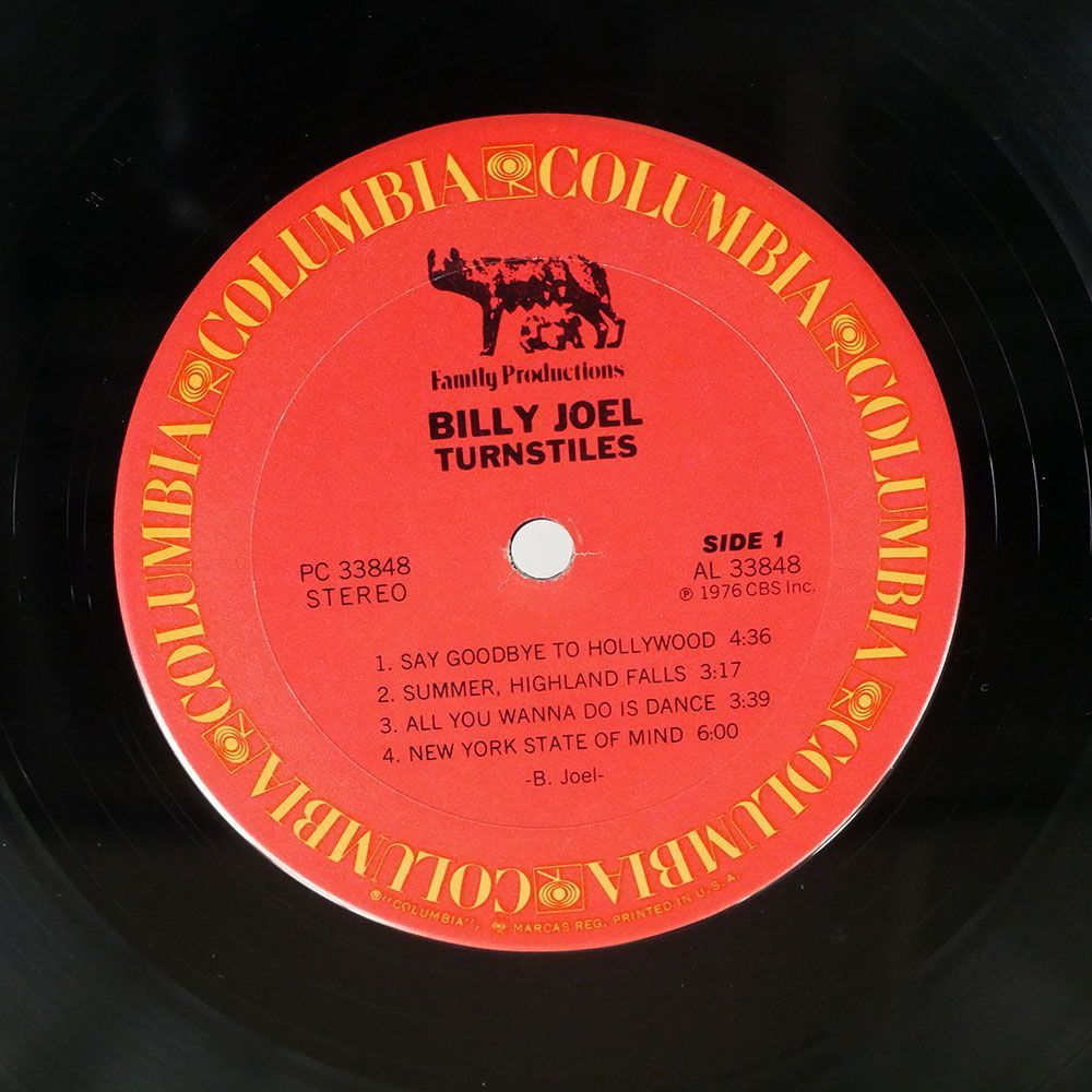 米 BILLY JOEL/TURNSTILES/COLUMBIA PC33848 LP(Billy Joel)｜売買されたオークション情報、yahooの商品情報をアーカイブ公開 ...