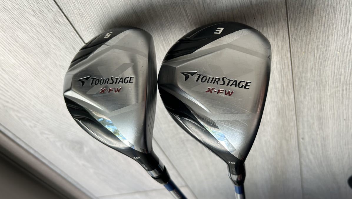 Yahoo!オークション - 名器 ツアーステージ TOUR STAGE X-FW 3W 5W ツ...