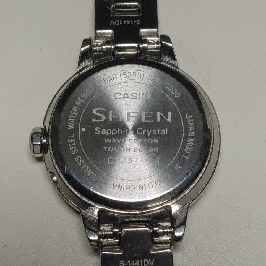 CASIO カシオ SHEEN シーン 電波ソーラーサファイアガラス CASIO カシオ SHEEN シーン 電波ソーラーサファイアガラス