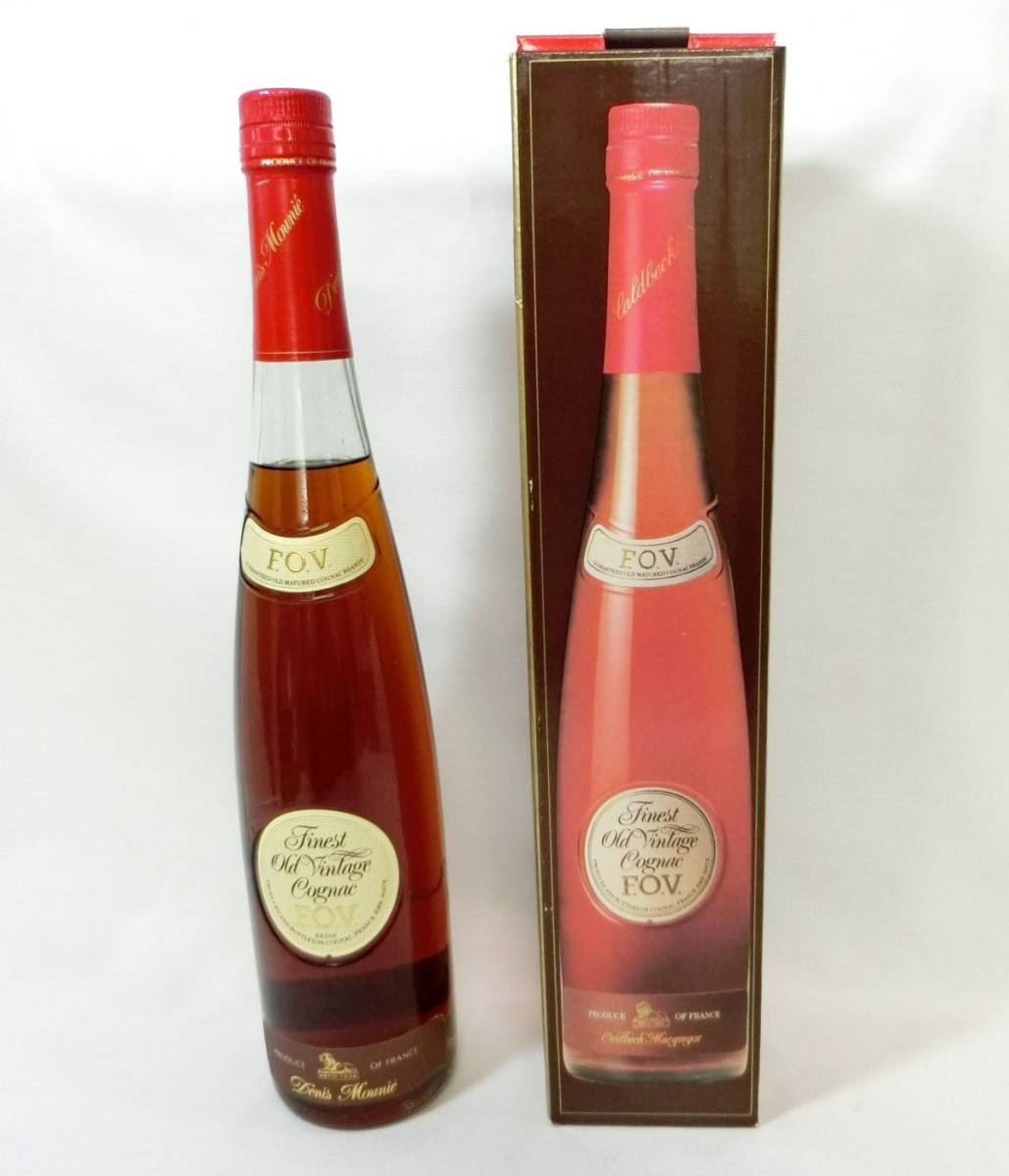 Yahoo!オークション - 1000円スタート 酒 FOV Finest Old Vintage Cogn...
