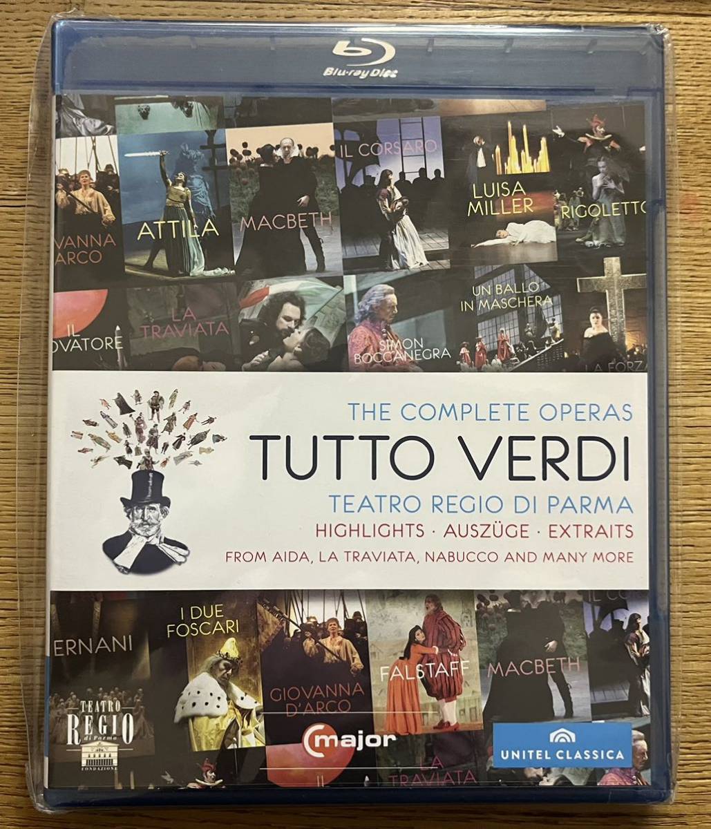 Yahoo!オークション - 【240】未開封／Tutto Verdi Highlights [Blu-ra...