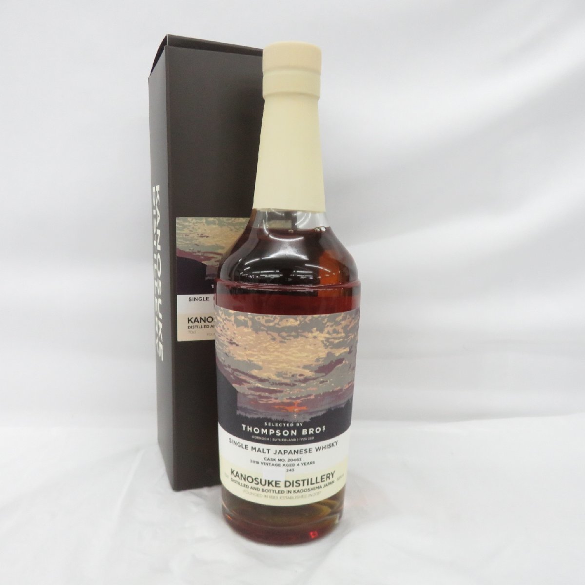 未開栓 シングルモルト 嘉之助 トンプソンブラザーズ 4年 2018 ウイスキー 700ml 58% 箱付 11420706 1108(日本)｜売買されたオークション情報、yahooの商品情報 ...