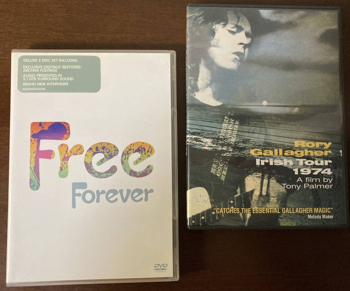 Yahoo!オークション - フリー／ロリー・ギャラガー DVD2組セット ...