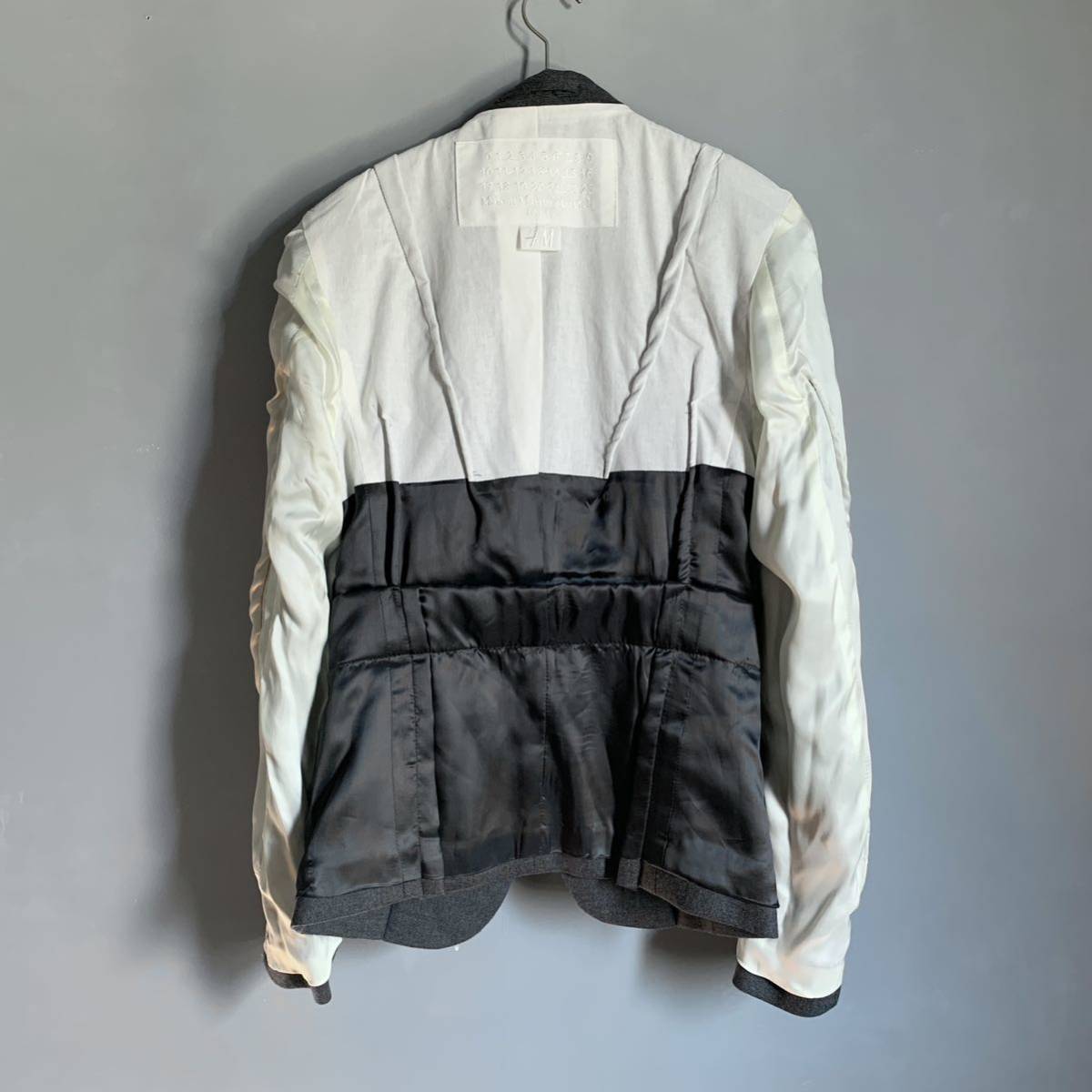 H&M マルタンマルジェラ 再構築ジャケット アーティザナル MM6 H&M マルタンマルジェラ 再構築ジャケット アーティザナル MM6