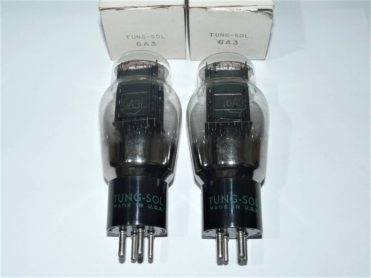 Yahoo!オークション - TANG-SOL タングソル 6A3 真空管 2本セット